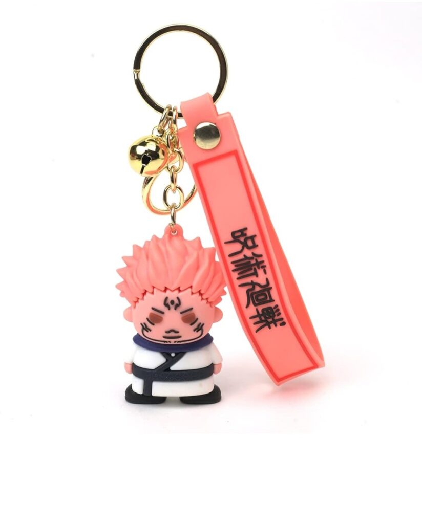 Sukuna Chibi 3D Silicon Keychain/Bag charms with Lanyard – Old Book ...